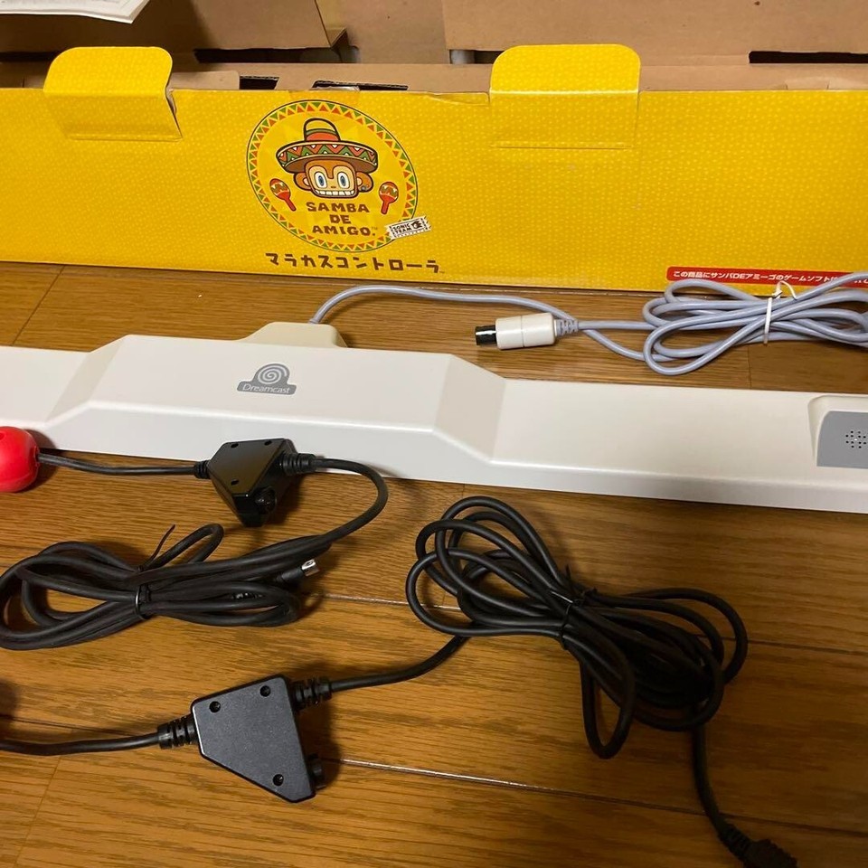 Samba De Amigo Maracas Controller HK-0378 For Sega Dreamcast | eBay