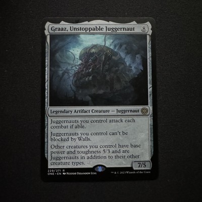 Graaz, Unstoppable Juggernaut 229 R Phyrexia: All Will Be One MTG | eBay