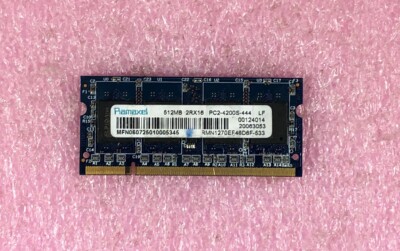 512MB RAMAXEL DDR2-533 PC2-4200S NON-ECC SODIMM MEMORY RAM ...