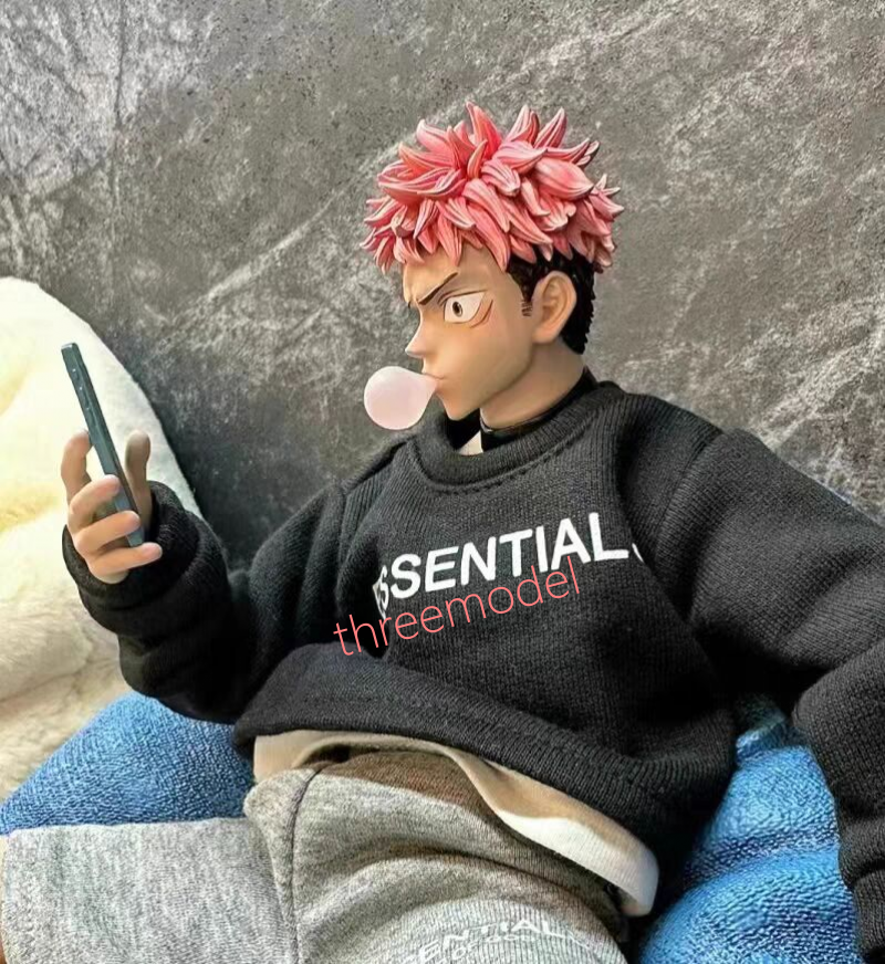 YGNN Studio 1/6 Jujutsu Kaisen Lazy Sofa Yuji Itadori Resin Model ...