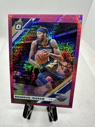 Brandon Ingram HYPER PINK SP 2019-20 Donruss Optic New Orleans Pelicans ...