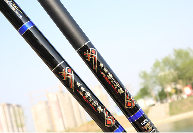 7M/8M/10M/11M/12M Carbon Fiber Fishing Rod Telescopic Fishing Pole ...