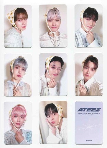 ATEEZ - GOLDEN HOUR : Part.2 [MAKESTAR] POCA ver. PREORDER EXCLUSIVE PHOTOCARD | eBay