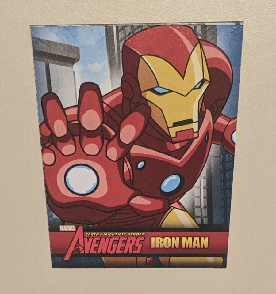 Ironman Iron Man Iron-Man sample promo trading card The Avengers Marvel ...