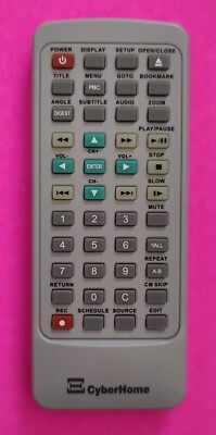 CyberHome DVR1200 DVR1600 DVD Recorder RMC-300Z Remote OEM Genuine with ...