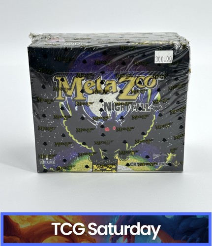 METAZOO CRYPTID NATION 1ST EDITION NIGHTFALL FACTORY SEALED BOOSTER BOX ...
