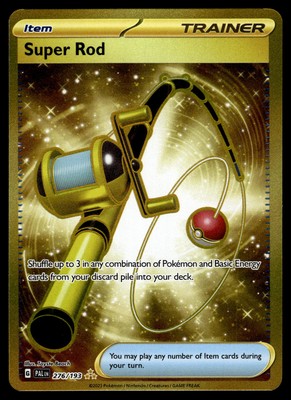 Super Rod Hyper Rare 276/193 SV02: Paldea Evolved Pokemon | eBay