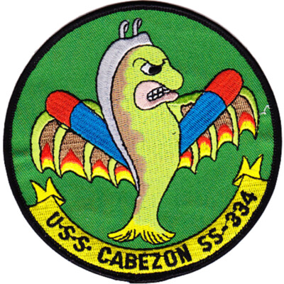 USS Cabezon SS-334 Diesel Electric Submarine Second Version Patch | eBay