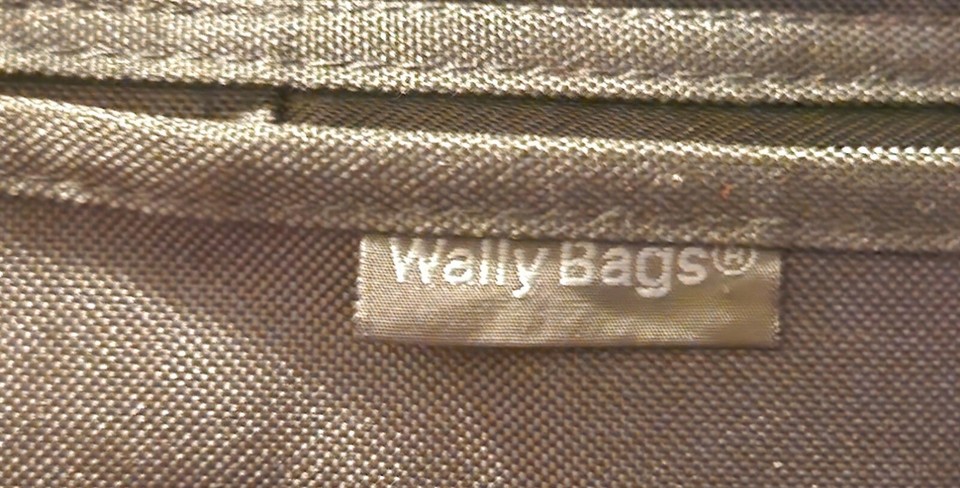 Wally Bags 42" Premium Black Hanging Garment Bag with 2 Lg Pockets ...