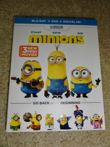 Minions (Blu-ray/DVD, 2016, 2-Disc Set) 25192352560 | eBay
