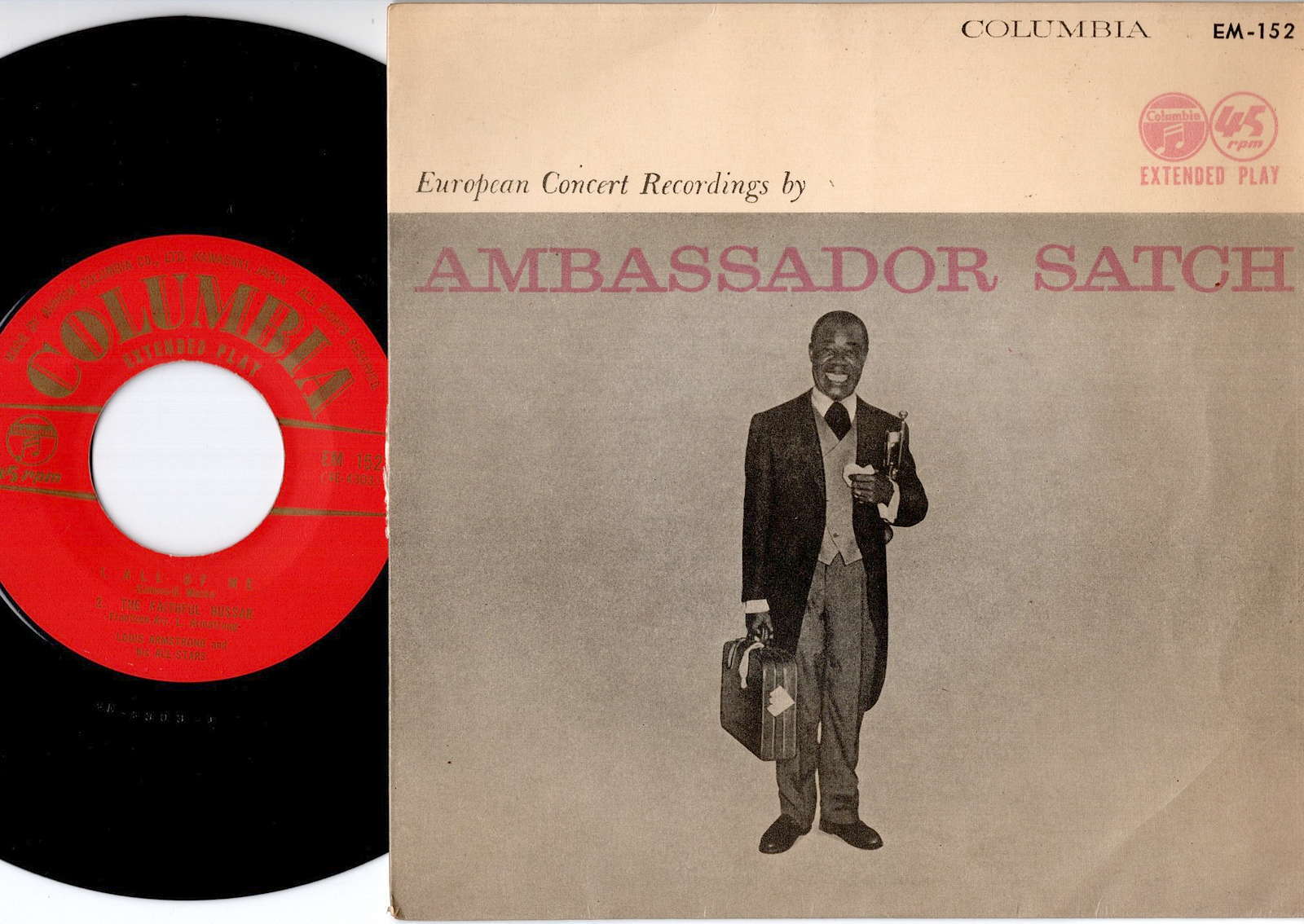 Louis Armstrong And His All-Stars - Ambassador Satch | 7" Japan EM-152 ...