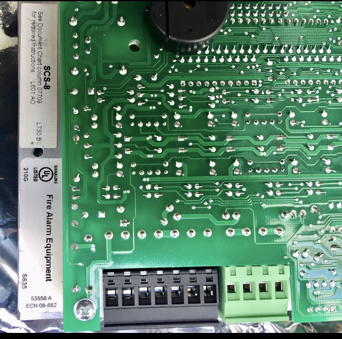Scs-8 Smoke Control Module NOTIFIER Annunciator Sce8 Fire Alarm for ...