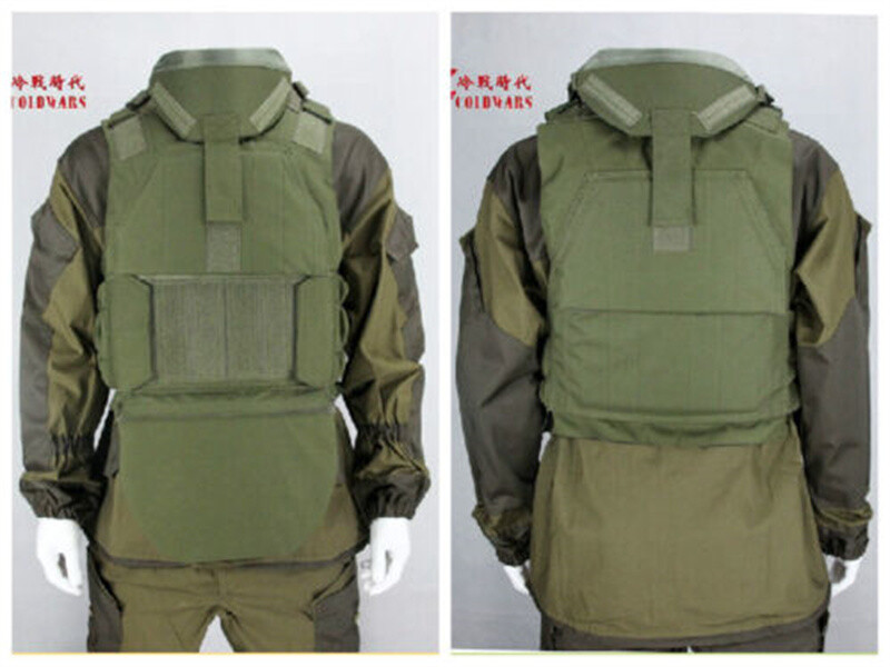 Stock Fort Defender-2 Ballistic Vest Green Replica DF2 With 4*Pcs EVA ...
