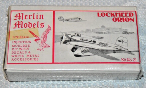 Merlin Models, Lockheed Orion, 1:72, Injection Molded Model, England | eBay