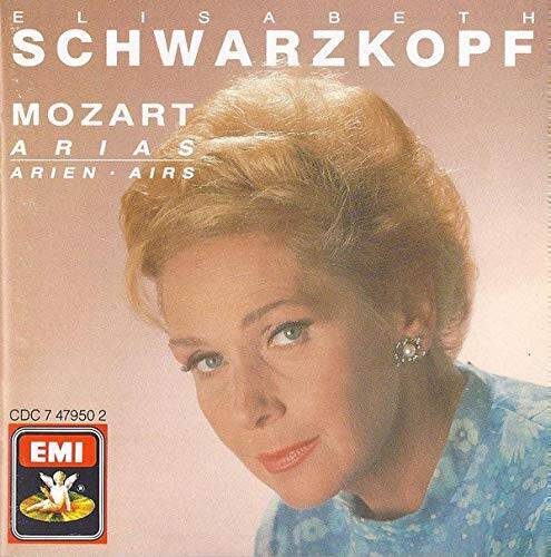 Mozart: Arias - Audio CD By Elisabeth Schwarzkopf - VERY GOOD ...