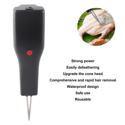 (US Plug)Electric Poultry Plucker Handheld Portable Automatic Poultry ...