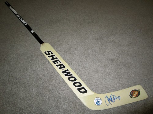 RYAN MILLER Vancouver Canucks SIGNED Autographed Goalie Hockey Stick w ...