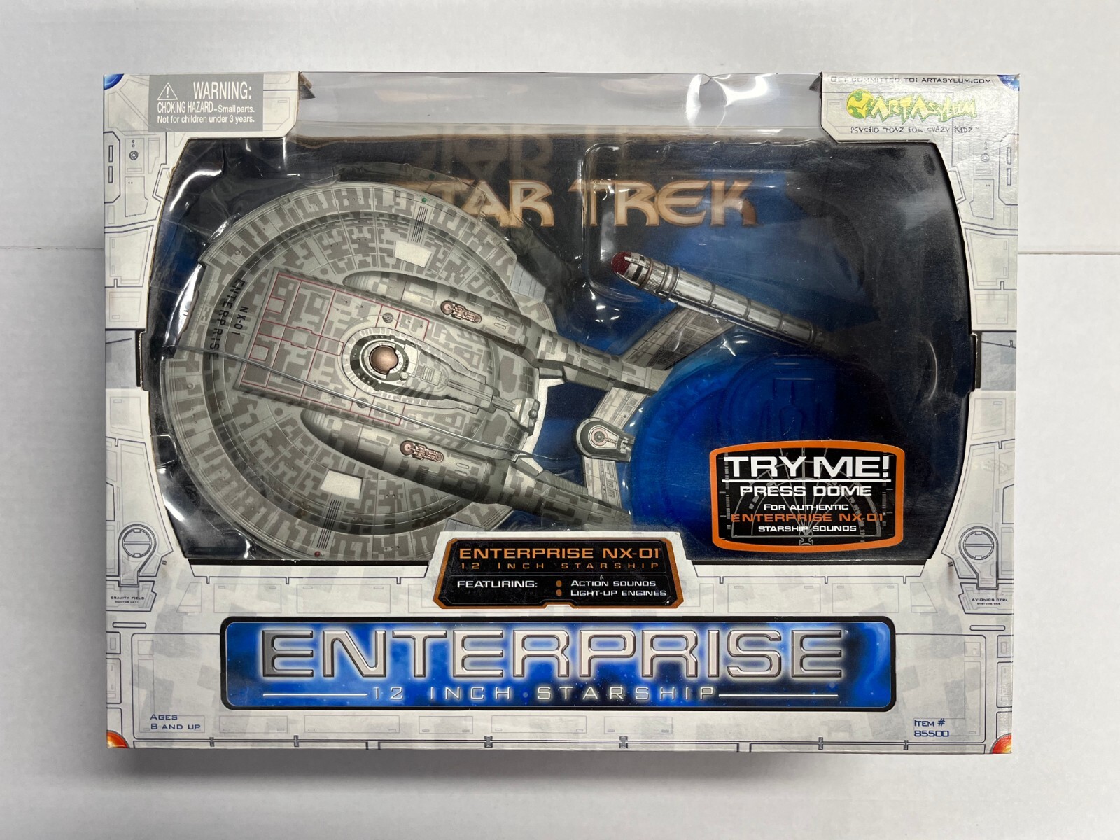 Art Asylum Star Trek Starship Legends Enterprise NX-01 NMISB | eBay