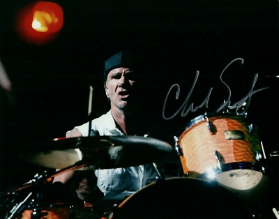 Chad Smith Hand Signed 8x10 Red Hot Chili Peppers RHCP Photo ...
