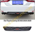 Rear Bumper Diffuser Refit Carbon Fiber Style For Toyota Camry 2018 ...