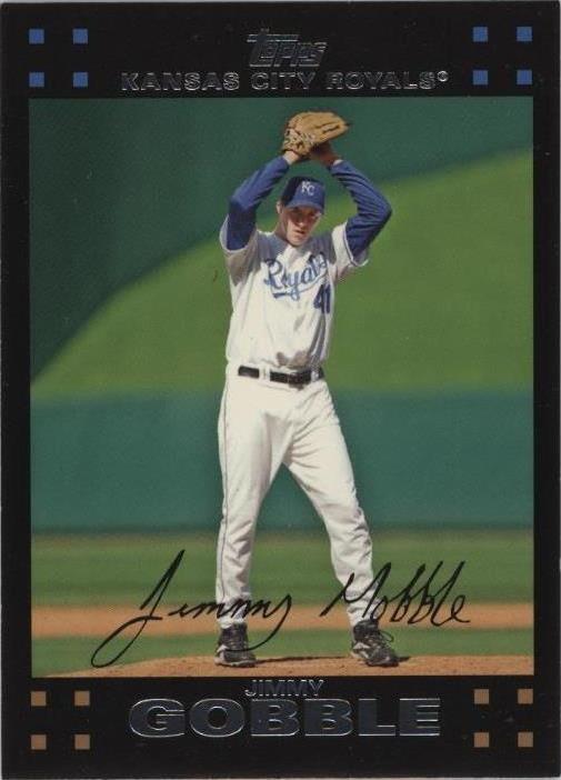 2007 Topps - Jimmy Gobble #88 Red Back for sale online | eBay