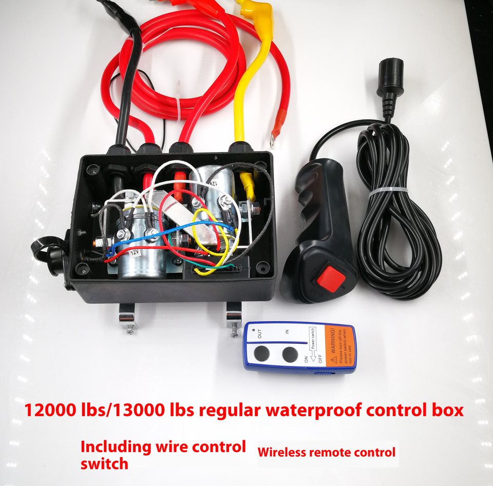 Winch Control Box Wireless Remote Control Controller Relay Winch ...