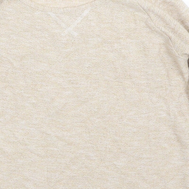 Oasis Womens Beige Crew Neck Polyester Blend Jumper Size XS | eBay UK