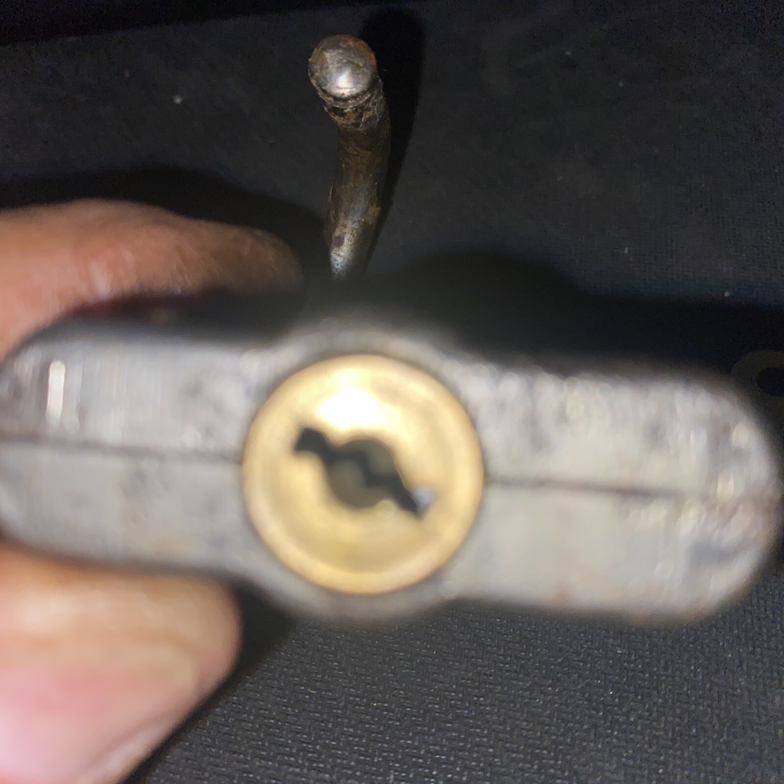 "HERCULES" (YALE) STEEL PADLOCK w/ KEYs OLD VINTAGE LOCK, ANTIQUE LOCK ...