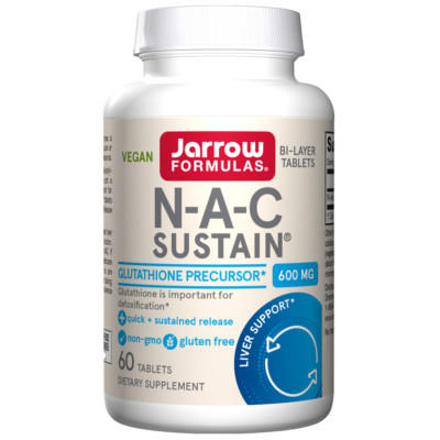 NAC Sustain 600 mg 60 Tablets Jarrow Formulas | eBay