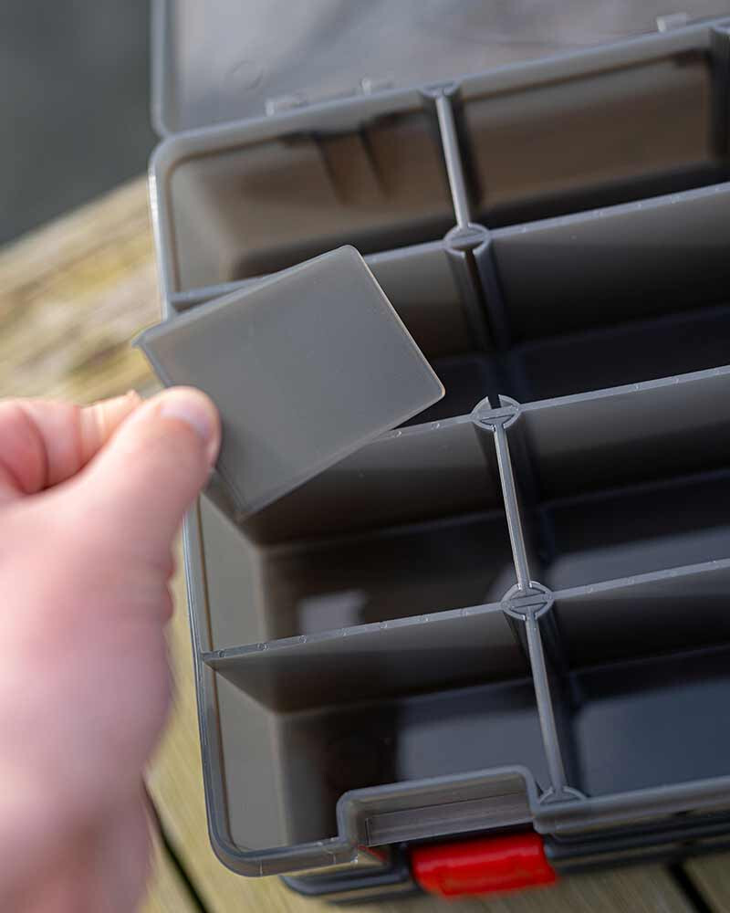 Fox Rage Stack 'n' Store Tackle Box Fishing Lure Storage 16 Comp Medium ...