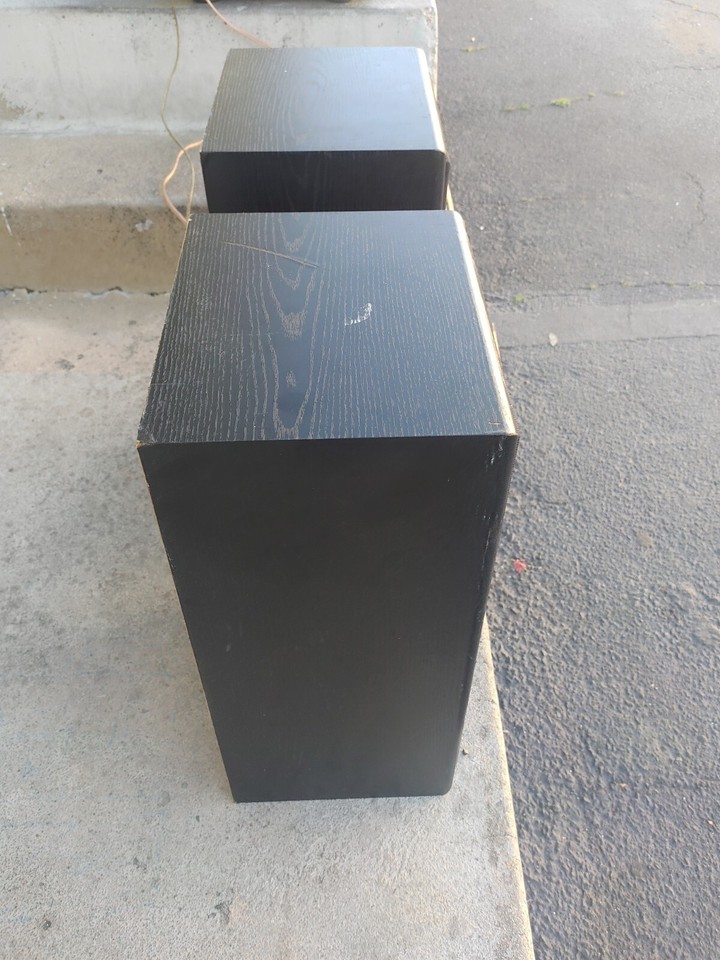Yamaha S8M 3 Way Passive Studio Monitors Speakers Tested | eBay