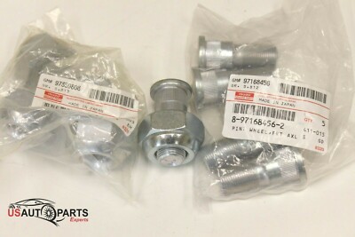 QTY 6 Genuine ISUZU Wheel Nut & Stud Kit Front RIGHT SIDE For NPR NQR ...