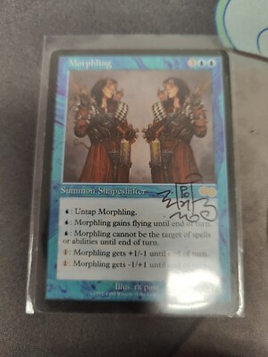 1x Signed Morphling Magic The Gathering Rare | eBay