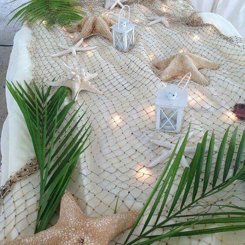 Mermaid Party Decorative Fish Net Under The Sea Party Pirate Decorati S ...