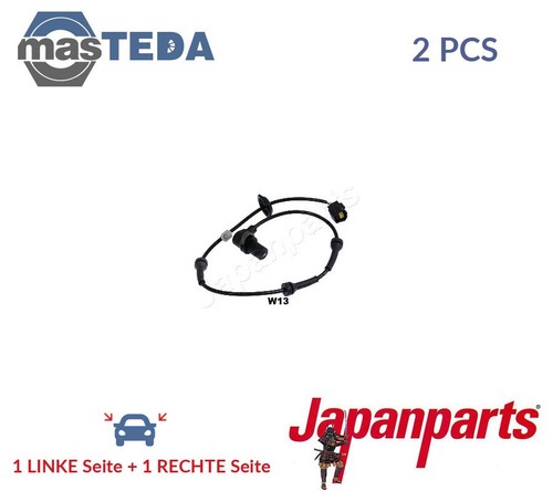 ABS-W13 ABS SENSOR DREHZAHLFÜHLER JAPANPARTS 2PCS FÜR CHEVROLET AVEO ...
