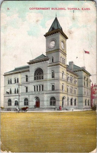 Topeka Kansas KS : BUILDING SCENE j/02 AV8397 | eBay