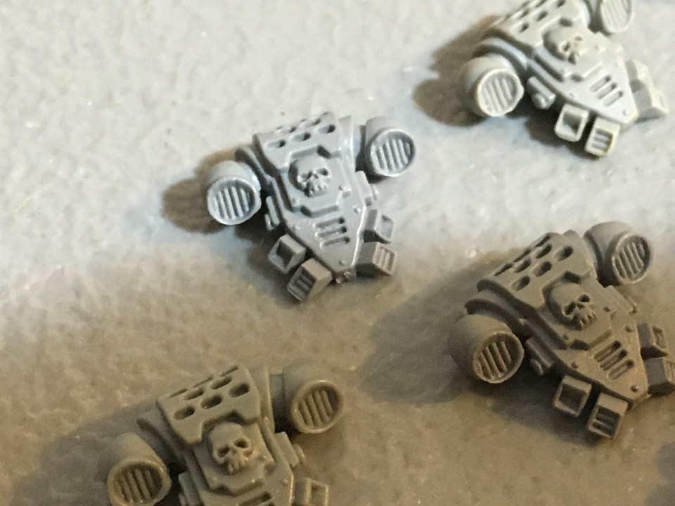 A35157 WARHAMMER 40K SPACE MARINES BITS LOT BACKPACK 10 PK GW GAMES ...