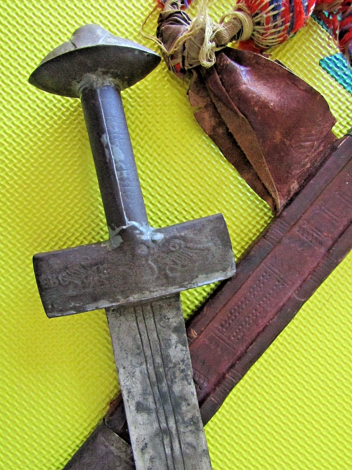 Antique African "Takouba" Sword/Scabbard. | eBay