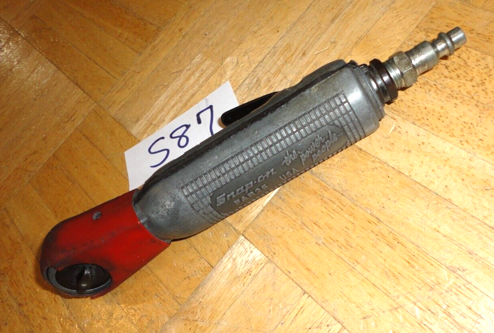 SNAP-ON TOOLS 1/4 DRIVE AIR RATCHET WORKS GREAT FAR25 | eBay