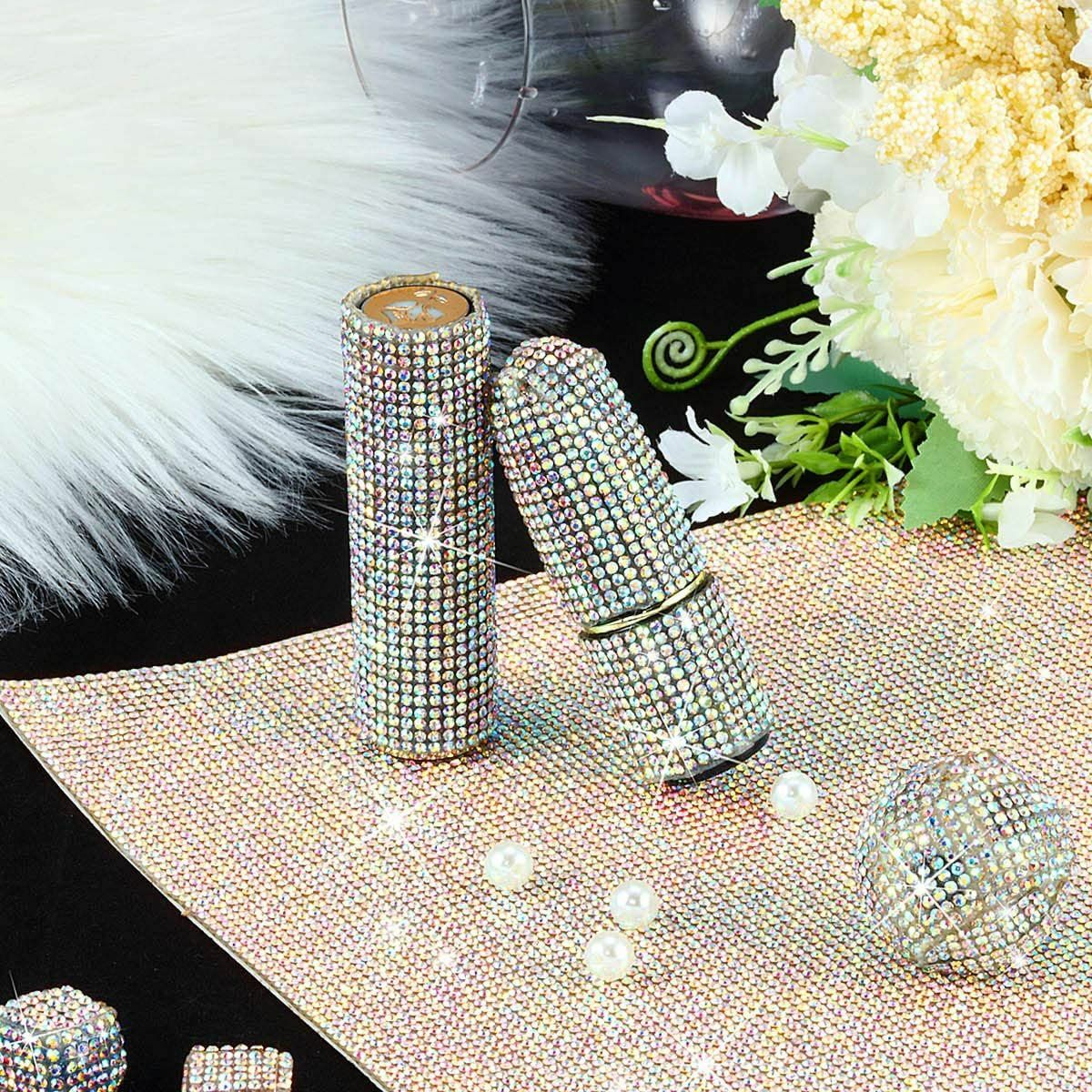 Crystal Diamond Rhinestone Sticker Sheet Diamante Self Adhesive 7.9*9.4 ...