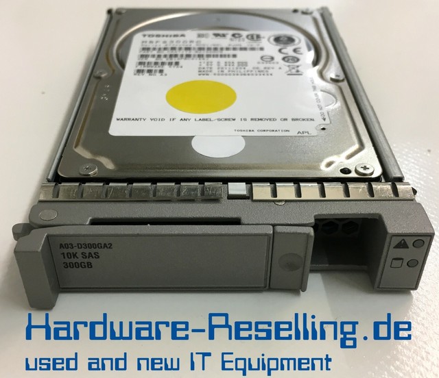 Cisco Toshiba 300GB 10k 2 5 " SAS 6G HDD MBF2300RC CA07173-B21000CS A03 ...