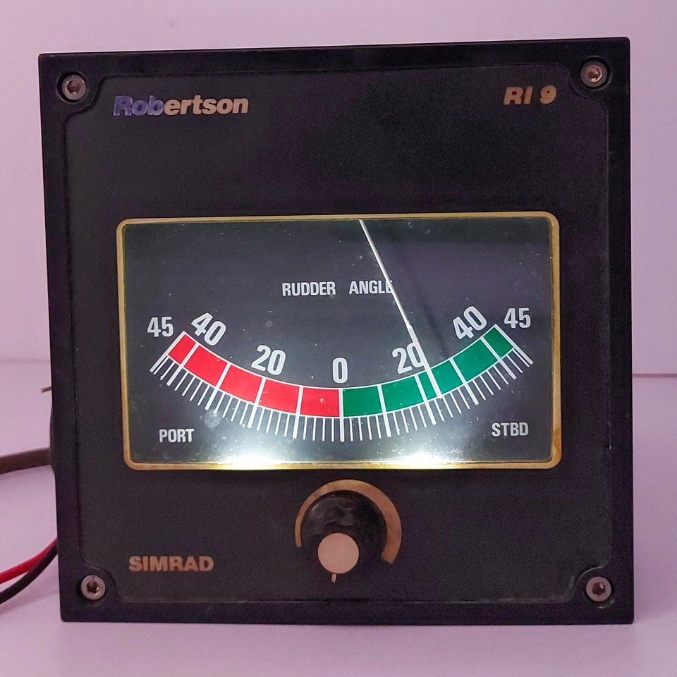 Simrad Robertson AS RI9 Rudder Angle Indicator - P/N 22015655 ...