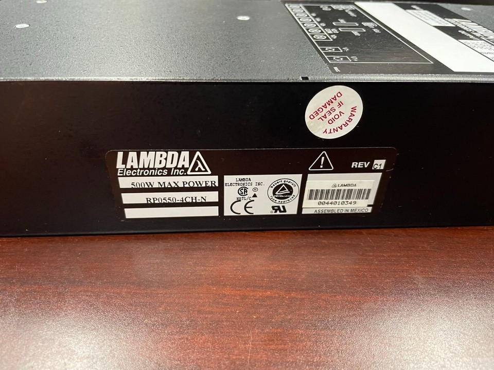 Lamda Electronics RP0550-4CH-N 500W Enclosed AC DC Converters | eBay