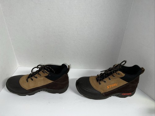 Stihl Lawngrips Steel Toe Landscaping Boots Women’s 11 Lawn Care EUC | eBay