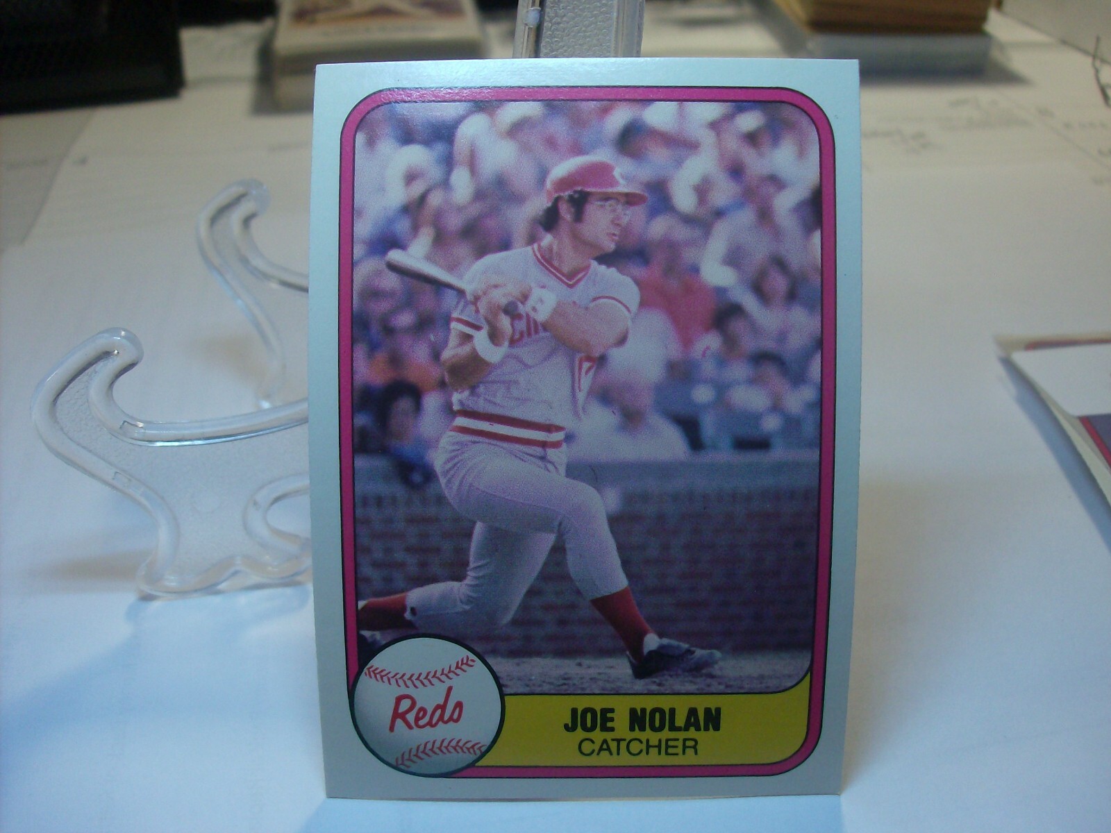 1981 Fleer Baseball #212 - Joe Nolan - Cincinnati Reds (98965) | eBay