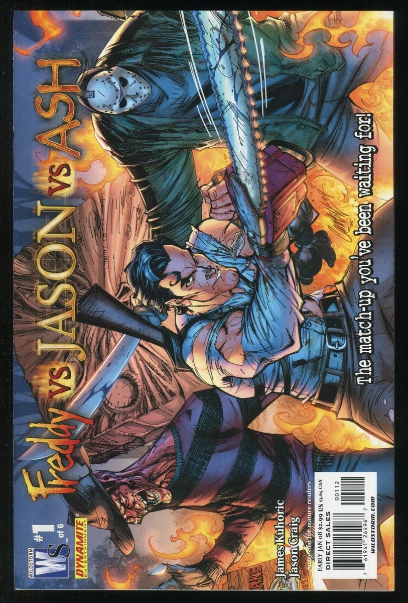 Jason Vs Freddy Vs Ash Comic