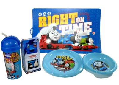 THOMAS THE TANK - KIDS MEALTIME PACKAGE - 6 PCE SET | eBay Australia