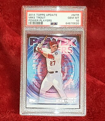 MIKE TROUT 2014 TOPPS UPDATE # MTR POWER PLAYERS PSA 10 🔥 NICE | eBay