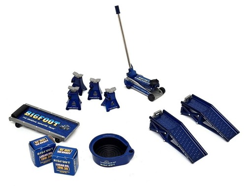 GMP 1/18 Scale Garage Tools and Accessories Bigfoot Shop Diorama Model ...