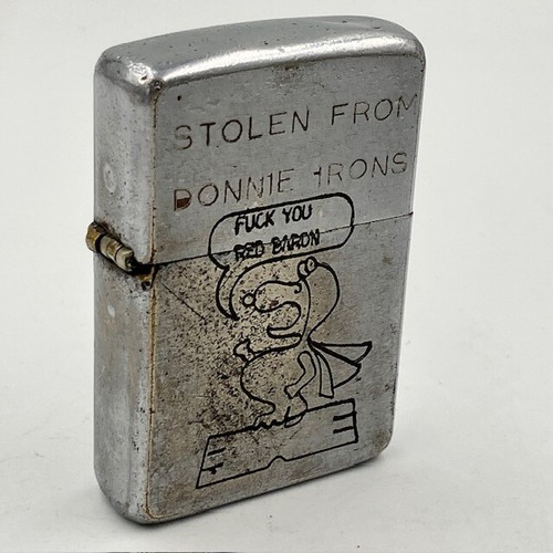 Snoopy Y1210 Zippo Lighter Vietnam 1967 Late Pattern Usable | eBay